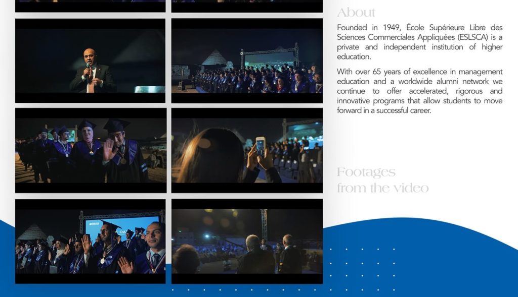 ESLSCA University MBA Graduation Ceremony - Lagasso